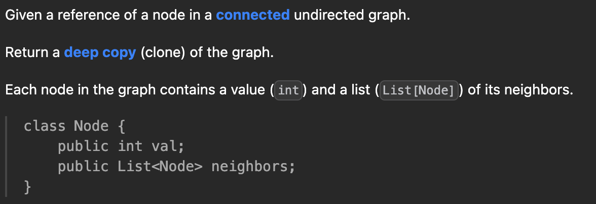 Leetcodejava 133 Clone Graph Lstdev 7376