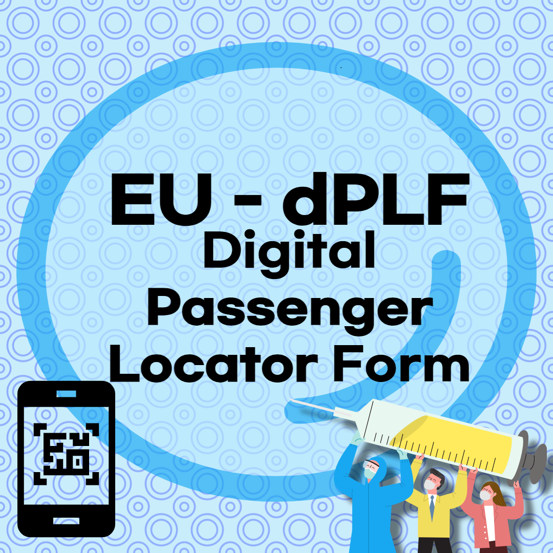 이탈리아, 프랑스 입국을 위한 EU Digital Passenger Locator Form(dPLF) 작성하기