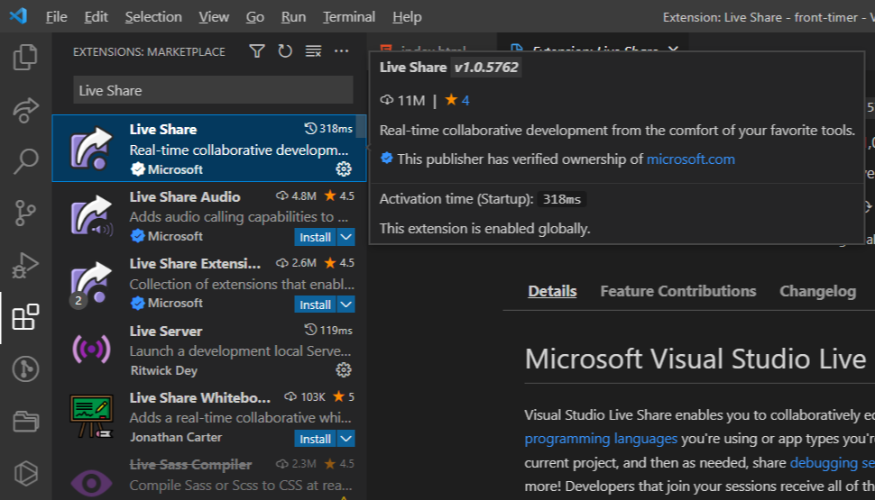 VSCode Liveshare로 페어 프로그래밍 시작하기