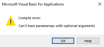 매개변수 배열 이해