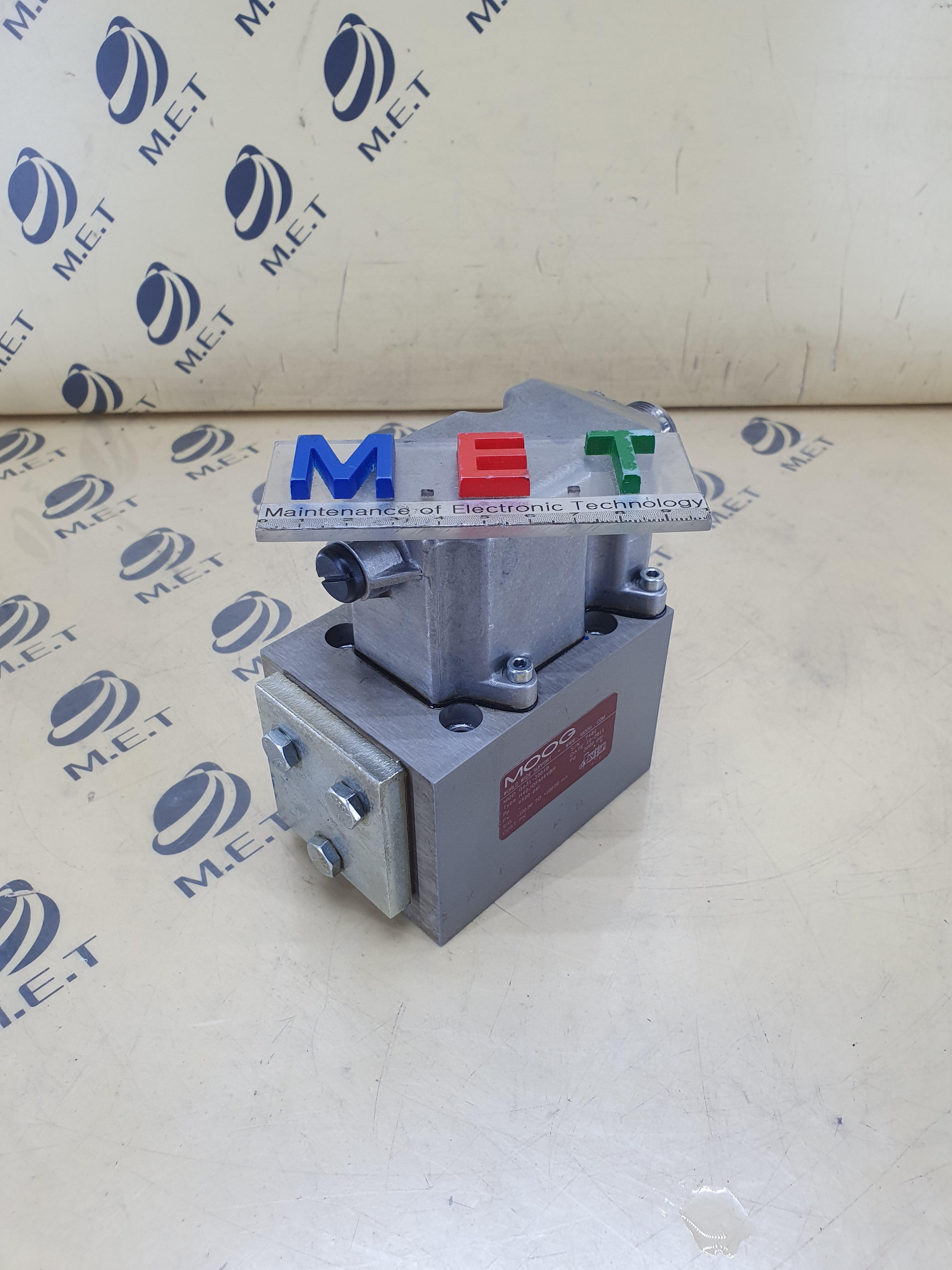 [SERVO VALVE] MOOG G631-3004B 무그 서보밸브 /구매 수리 단종품지원 / (주)엠이티