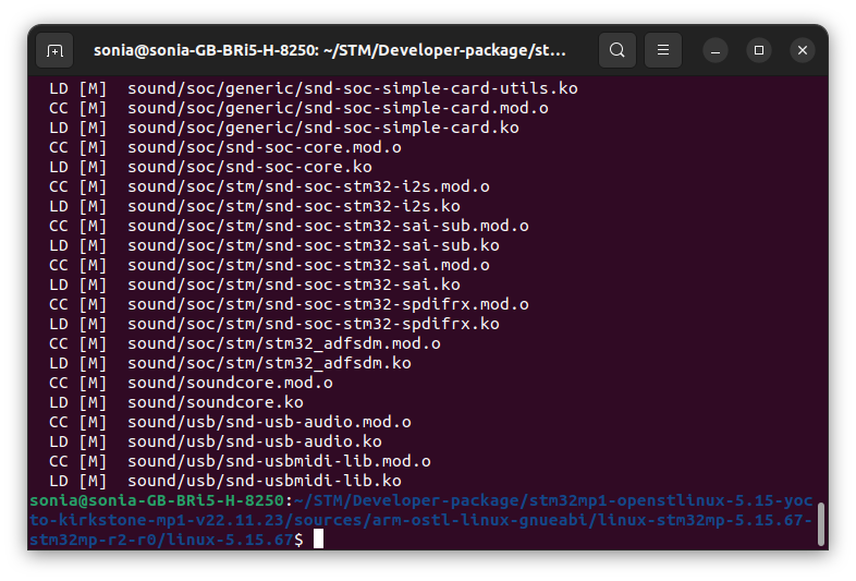 STM32MP1 개발 환경 구축(5) - Cortex-A Developer Package 실행