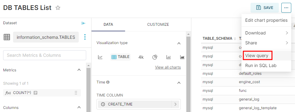 [Superset] Virtual Dataset 생성