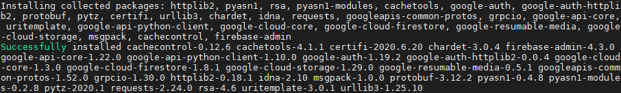 [Solved][Python] ModuleNotFoundError: No module named 'firebase_admin' :: exit your routine