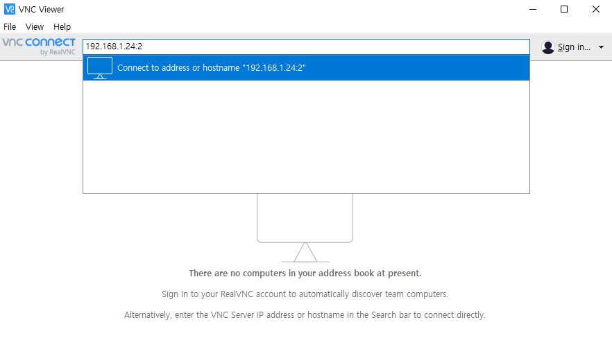 Raspberry Pi VNC 서버 프로그램 설치 및 접속