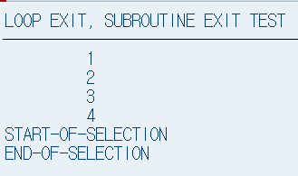 [ABAP] Exiting Loops (EXIT, CONTINUE, CHECK)