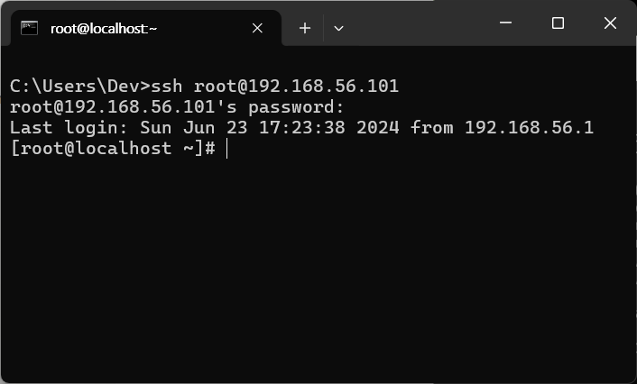 Network / Rocky Linux SSH 설치 :: 개발 블로그