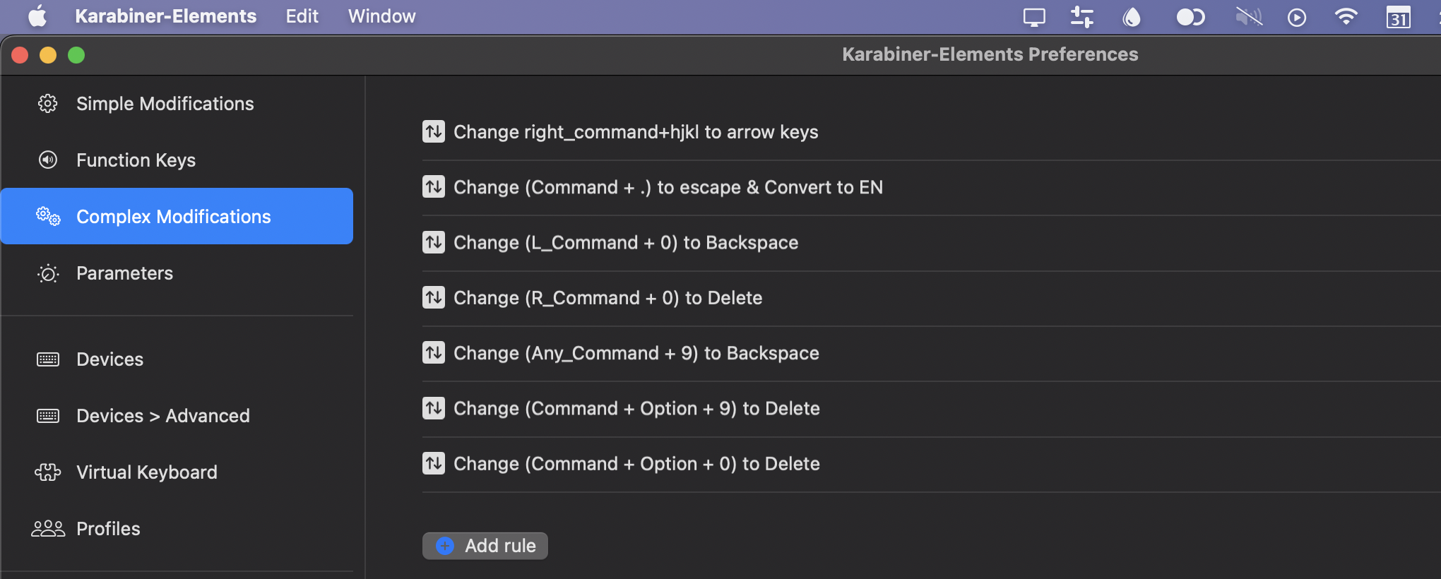 [Mac] Vim 일반모드(normal mode) 한/영 자동 전환 (karabiner 설정)