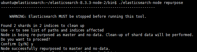Elasticsearch 멀티 노드 Node Does Not Have The Data Role But Has Shard Data 및bootstrap Checks