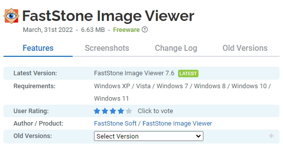 FastStone Image Viewer 무료 다운로드