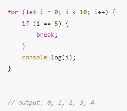 [Simple] Continue와 Break 차이