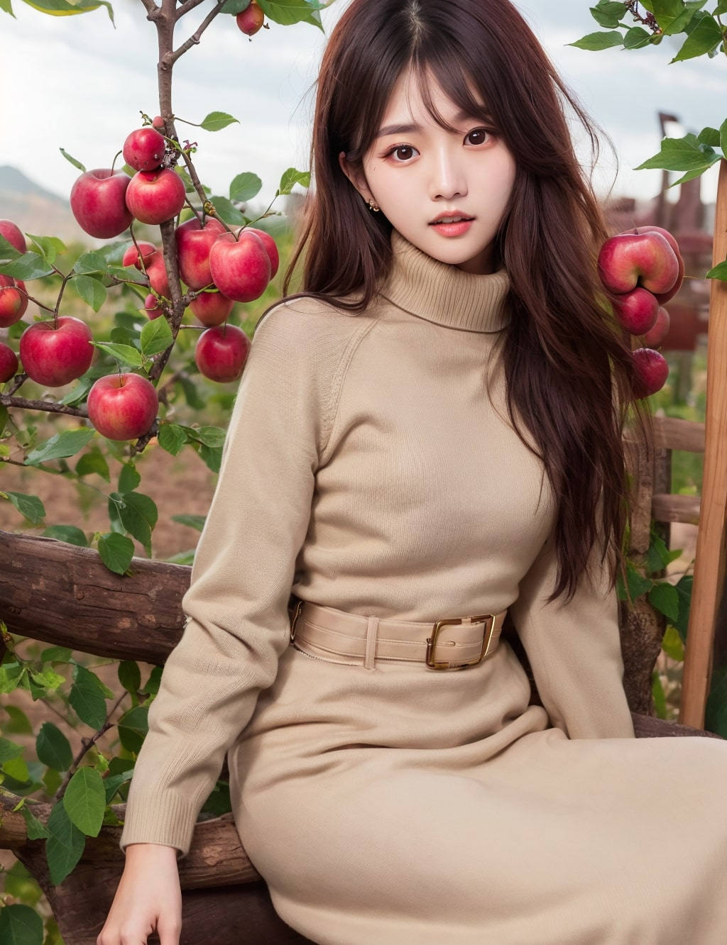 Web Ui로 랜덤으로 뽑은 Ai누나들의 패션 그림들