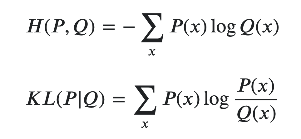 CrossEntropy 와 KL-divergence