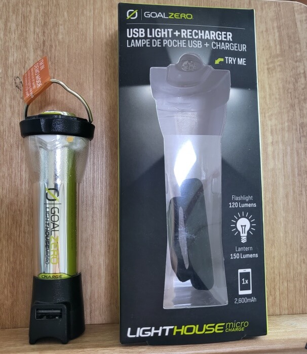 골제로 라이트하우스 마이크로 차지 간편한 캠핑 랜턴 추천 / GOALZERO LIGHTHOUSE MICRO CHARGE