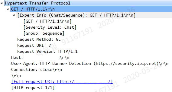 HTTP Banner Detection