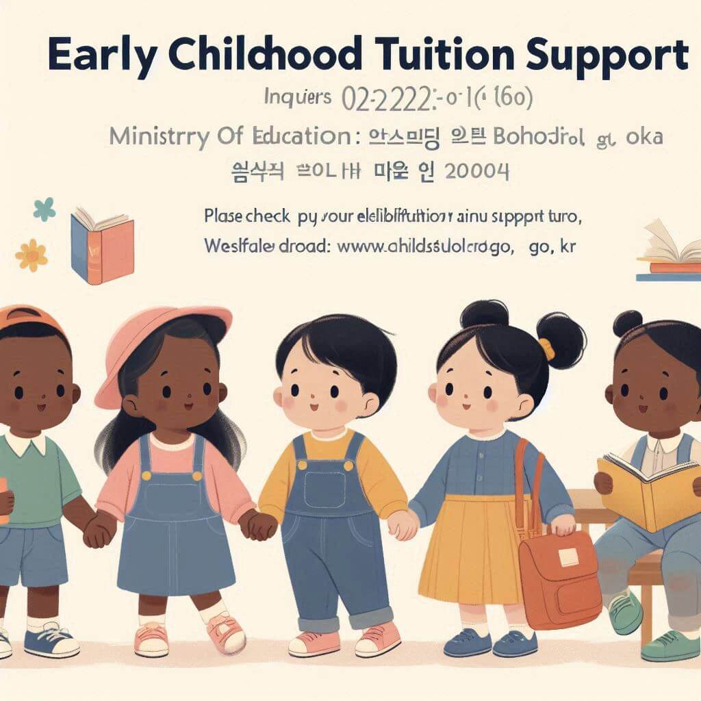 2025 유아학비 지원 사전 신청 방법 안내, 지원 대상, 항목, 금액, 절차 등 총정리