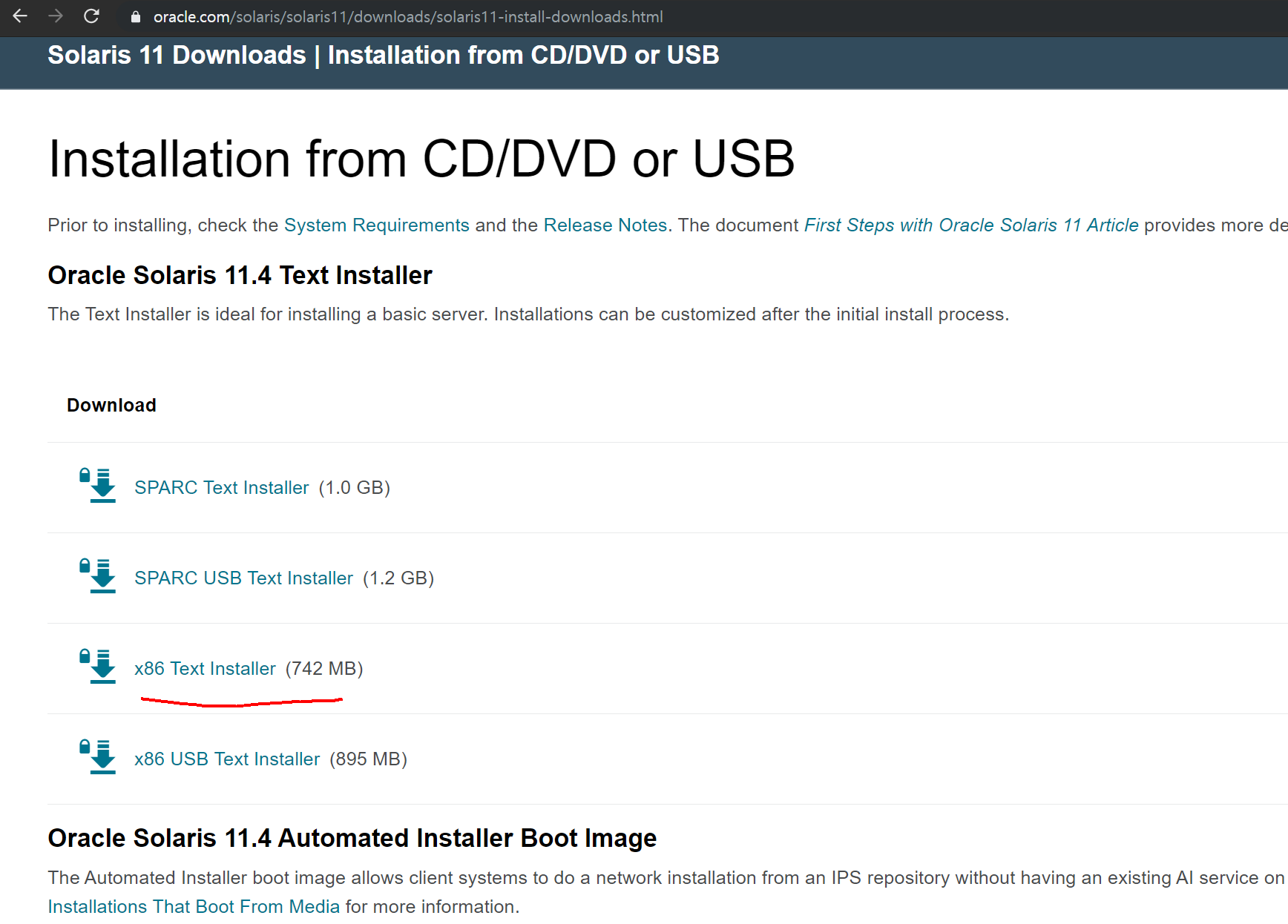 Linux - Solaris 11 설치