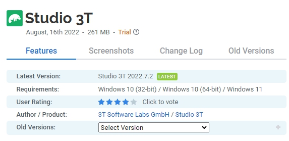 Studio 3T 무료 다운로드