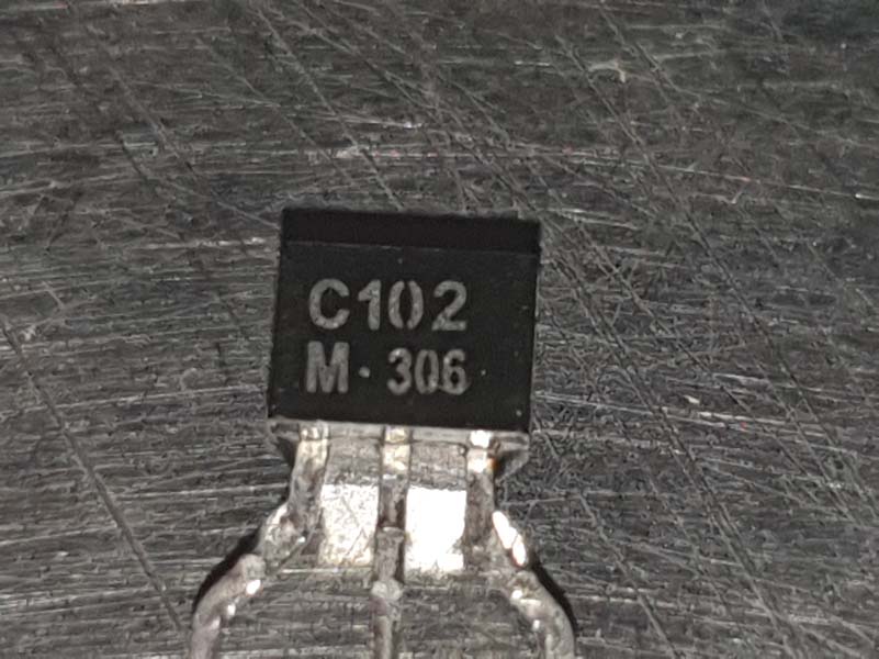 【TR 소】TR NPN EPITAXIAL PLANAR TRANSISTOR 2SC102, KRC102M, Magnum KEC ...