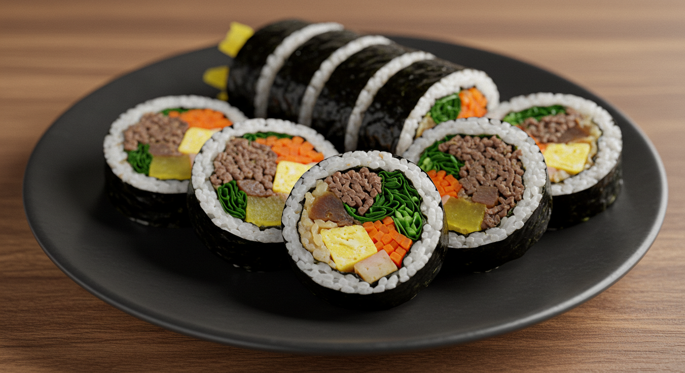 Think kimbap is hard to make? Think again. This Korean kimbap recipe is ...