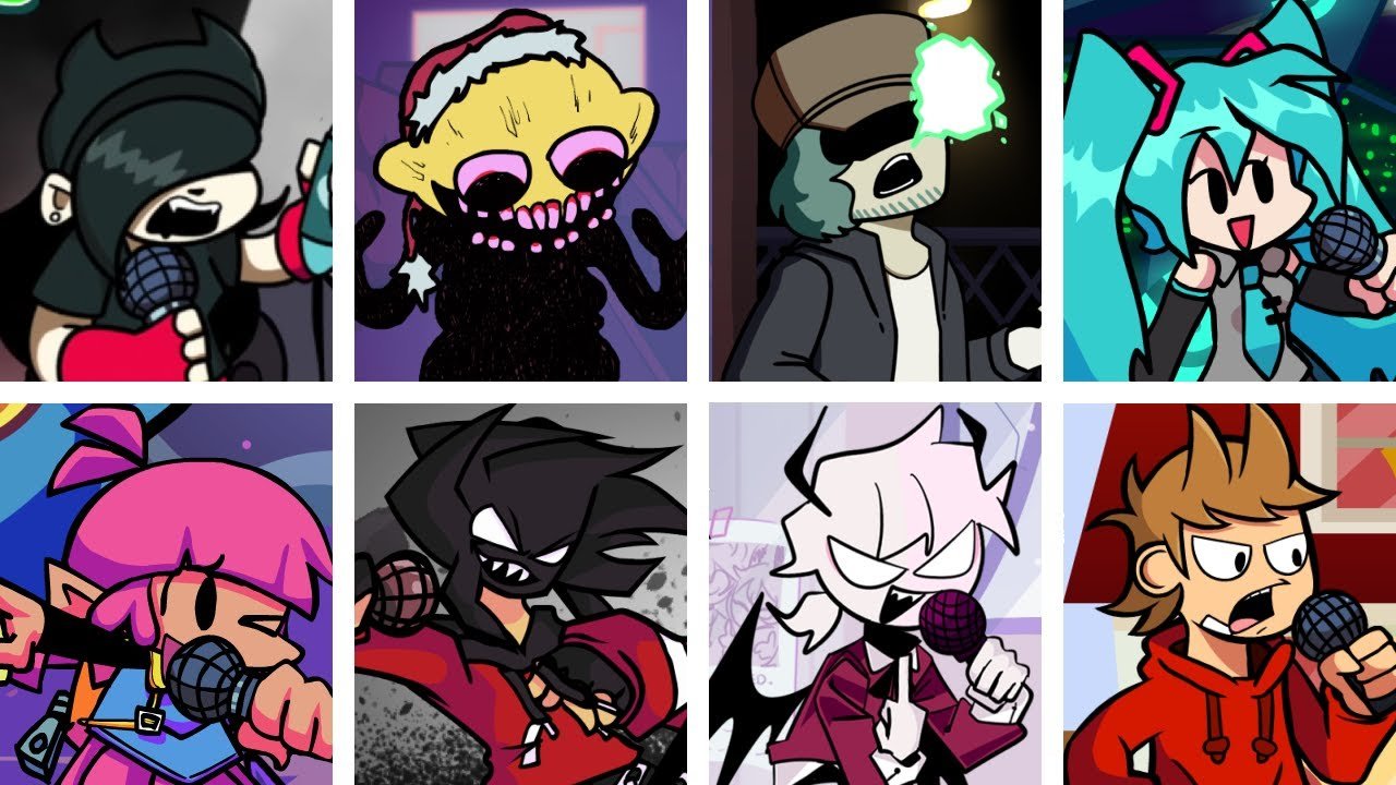 프나펌 턴마다 바뀌는 모드 다운로드 - FNF Animal but Every Turn a Different Cover is Used