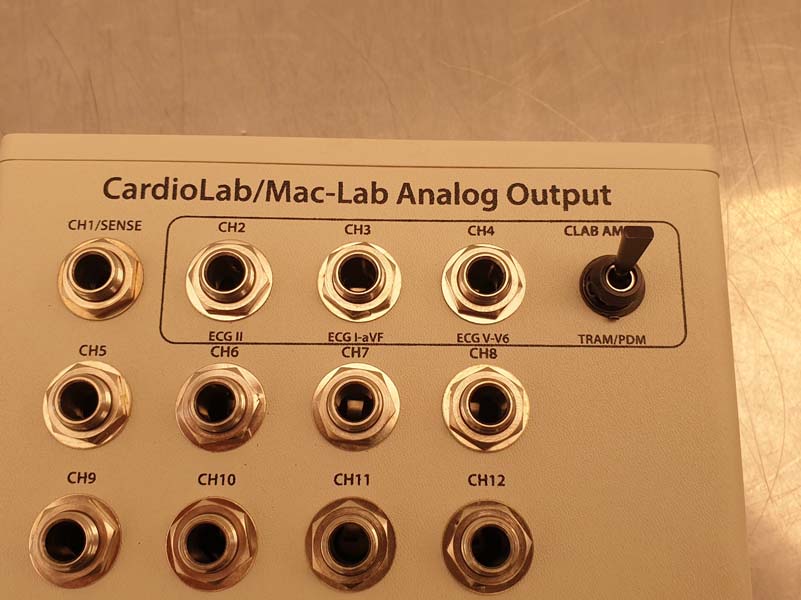 CardioLab/Mac-Lab Analog Output 12Ch HEADBOX EP Lab/X-Ray Room ...