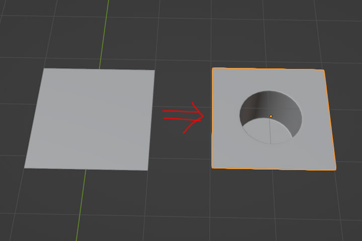 [blender modeling] 01. subdivide modifier 사용하기 (3)