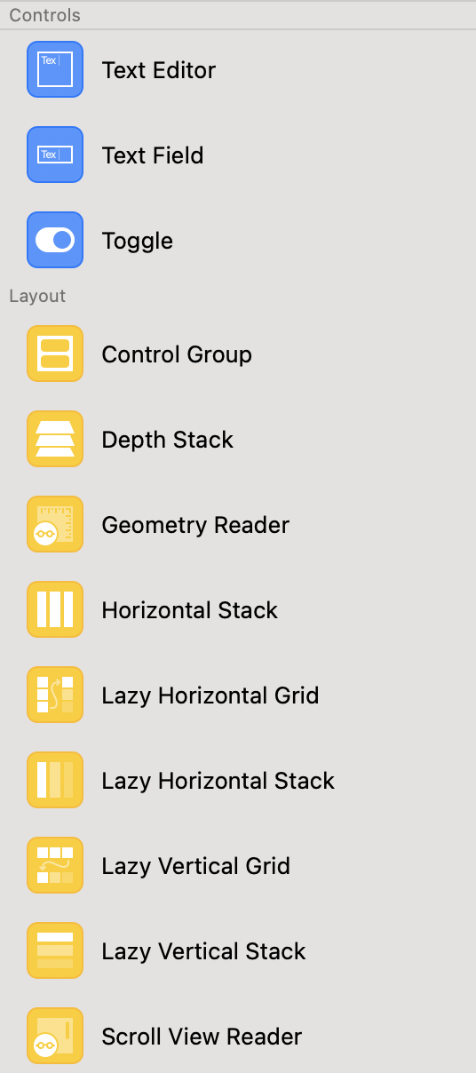 [SwiftUI] 스위프트 UI 컴포넌트 정리