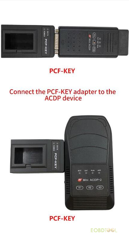 Yanhua ACDP 모듈 33 PCF 키 어댑터를 업데이트하는 방법은 무엇입니까?