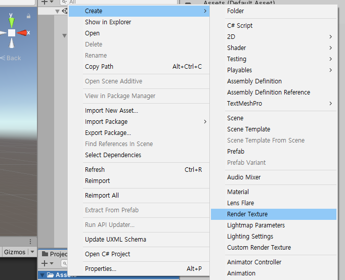 [Unity] Canvas/UI 에 영상 넣는 방법 (Raw Image, Render Texture)