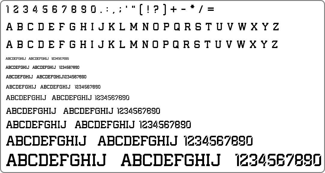 I AM A PLAYER FONT 영문 상업용 무료폰트