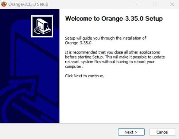 [Orange3 강좌] [Part 1] Orange3 설치하기