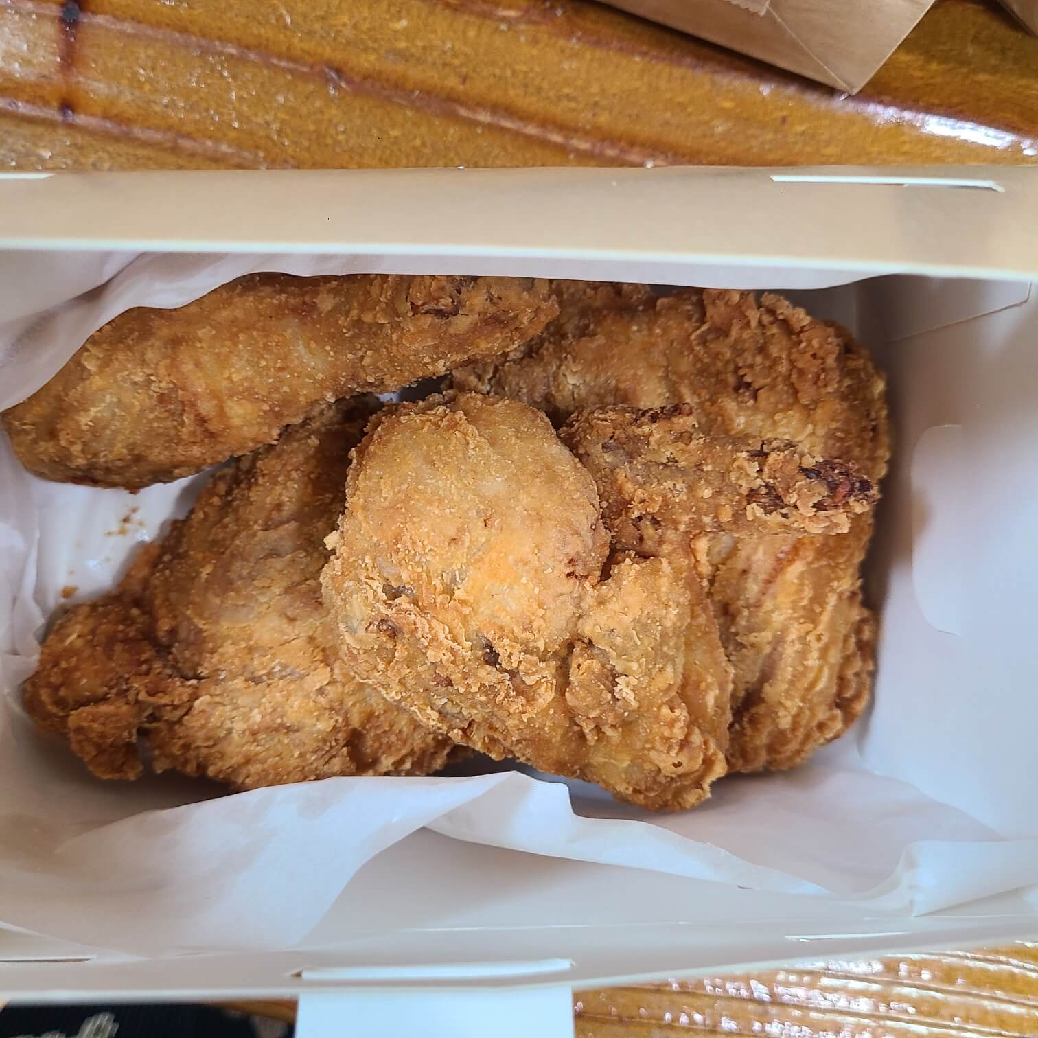 롯데리아 수유점(핫크리스피버거,치킨하프팩)