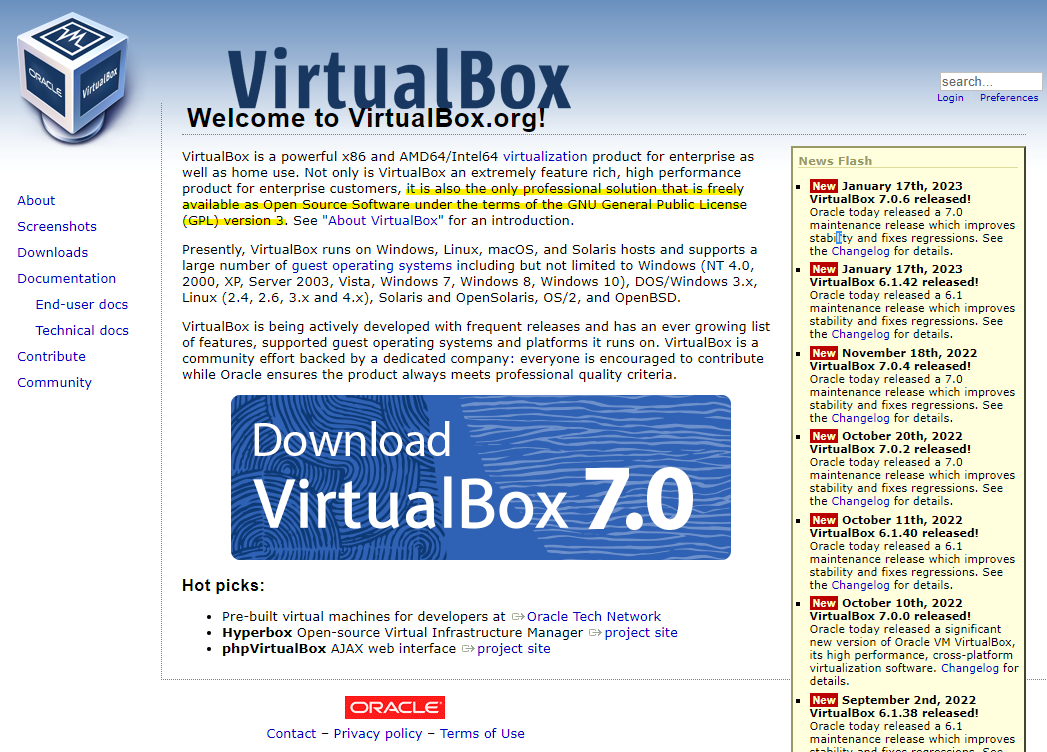 Oracle VirtualBox를 회사에서 써도 될까?