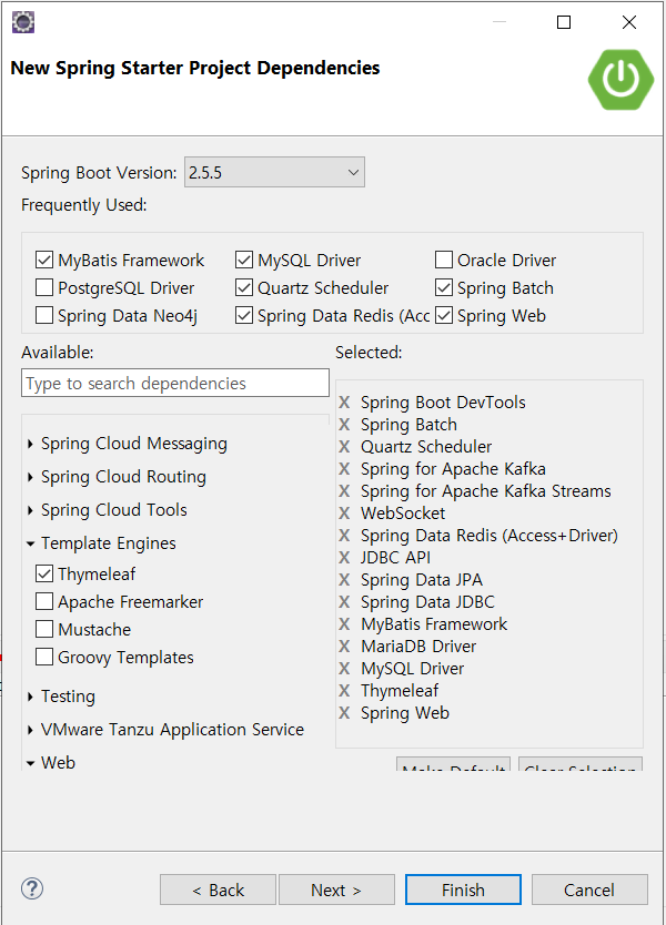 [ SPRING ] eclipse에서 Spring boot 프로젝트 만들기