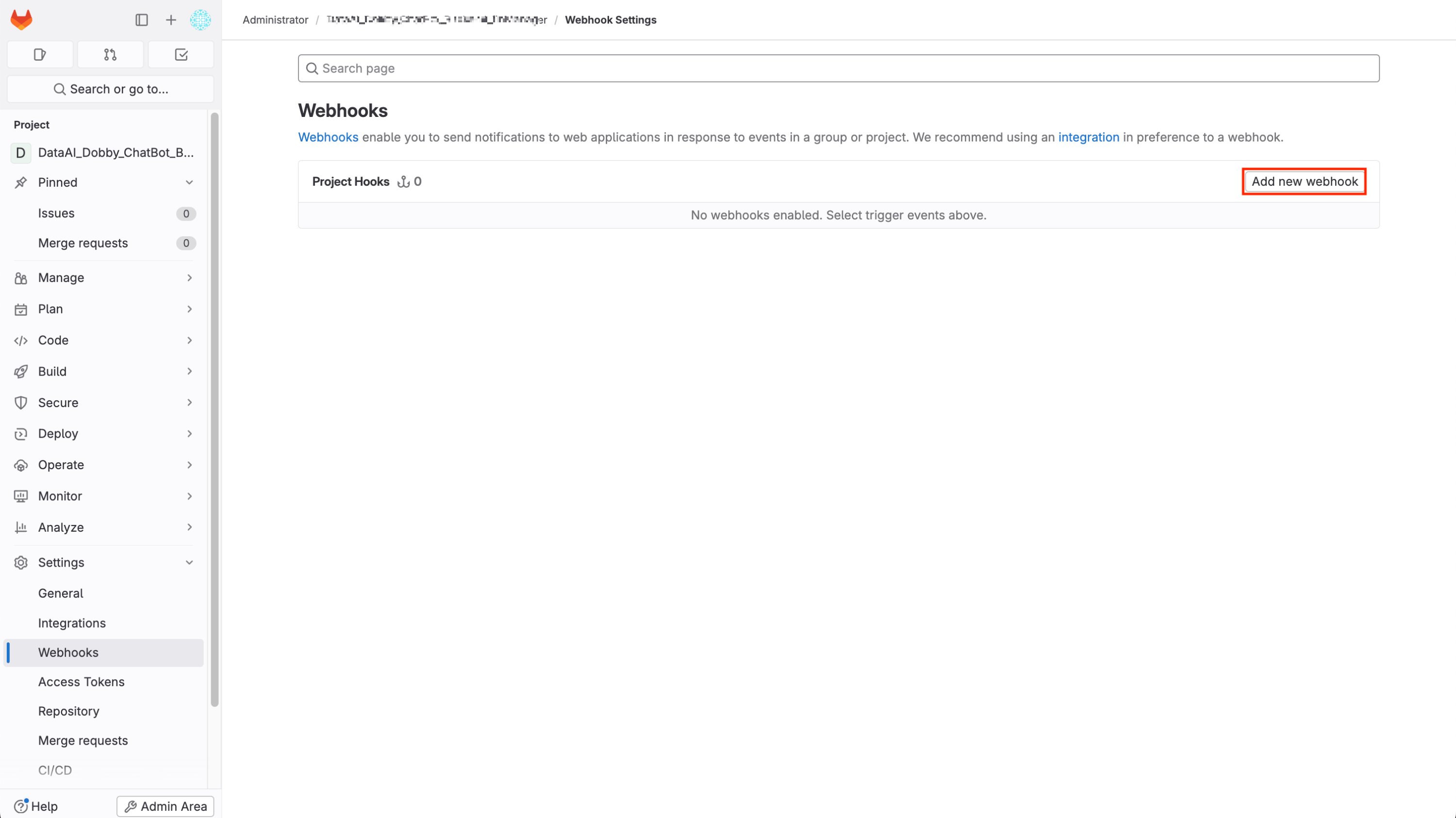 [Jenkins] 젠킨스 GitLab Webhook 세팅