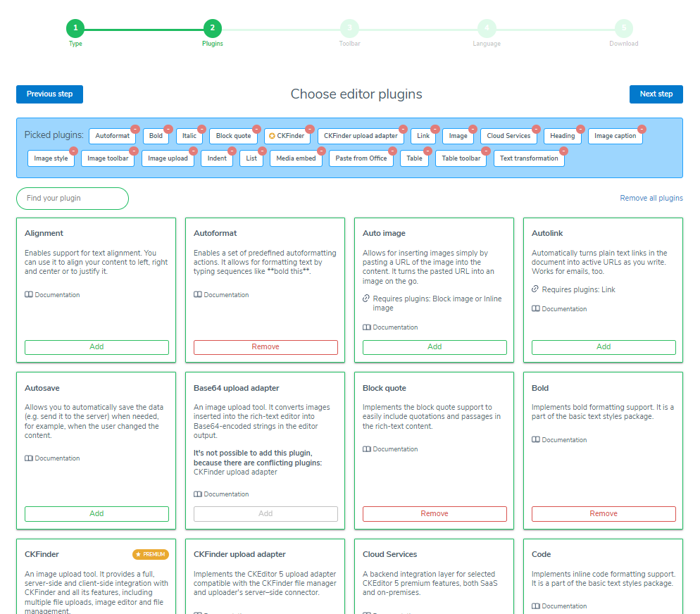CKeditor 5 - django free wysiwyg text editor - 라이센스