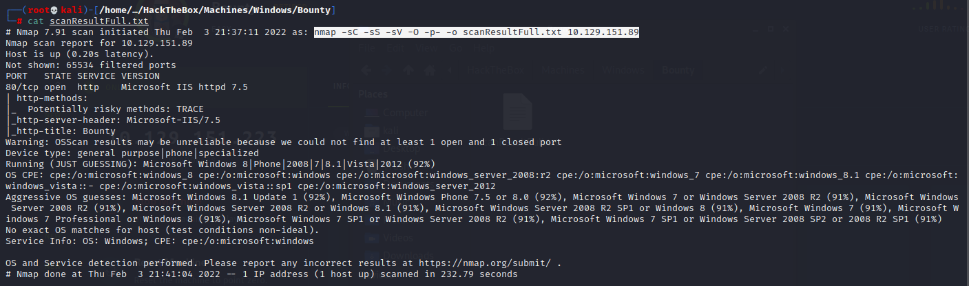 [HTB] Bounty Writeup :: Vardy.log