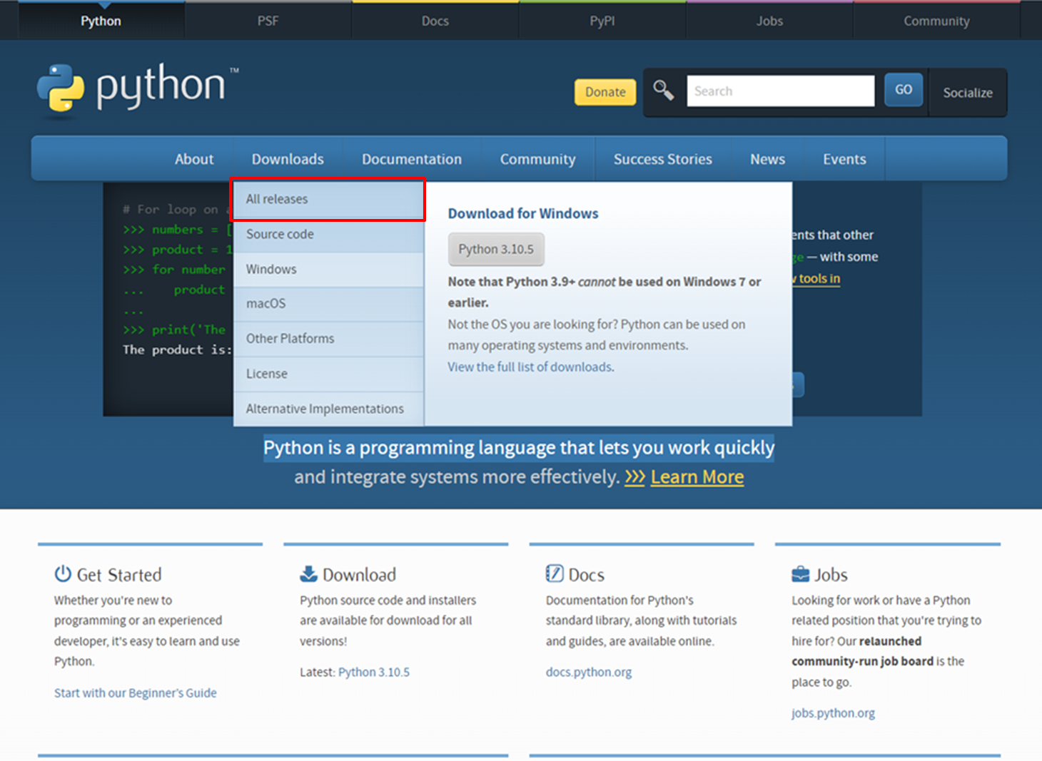 파이썬(python) 설치/Jupyter Lab 설치 방법