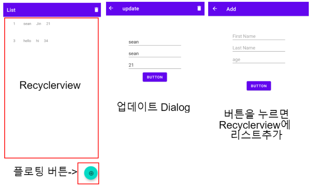 [Kotlin] MVVM Room Database : @Delete으로 Database에 데이터 삭제 - 간단한 저장소 만들기 ...