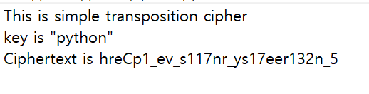 Cryptography - Classic Cipher-2