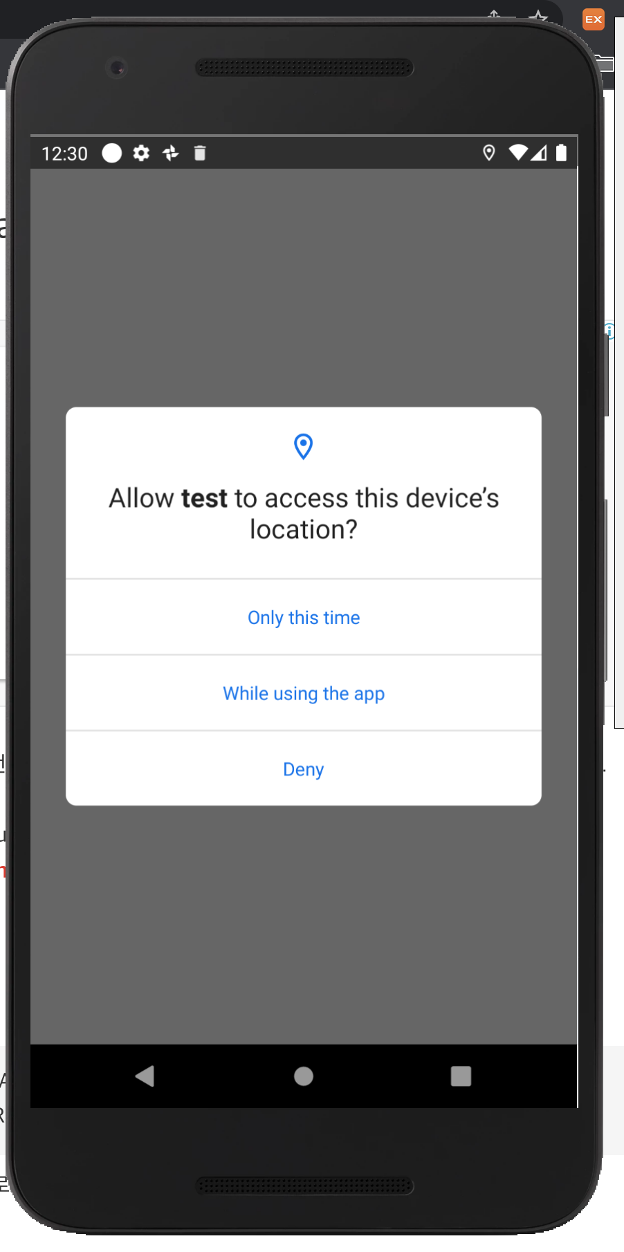 Android html5 Geolocation 웹뷰 적용