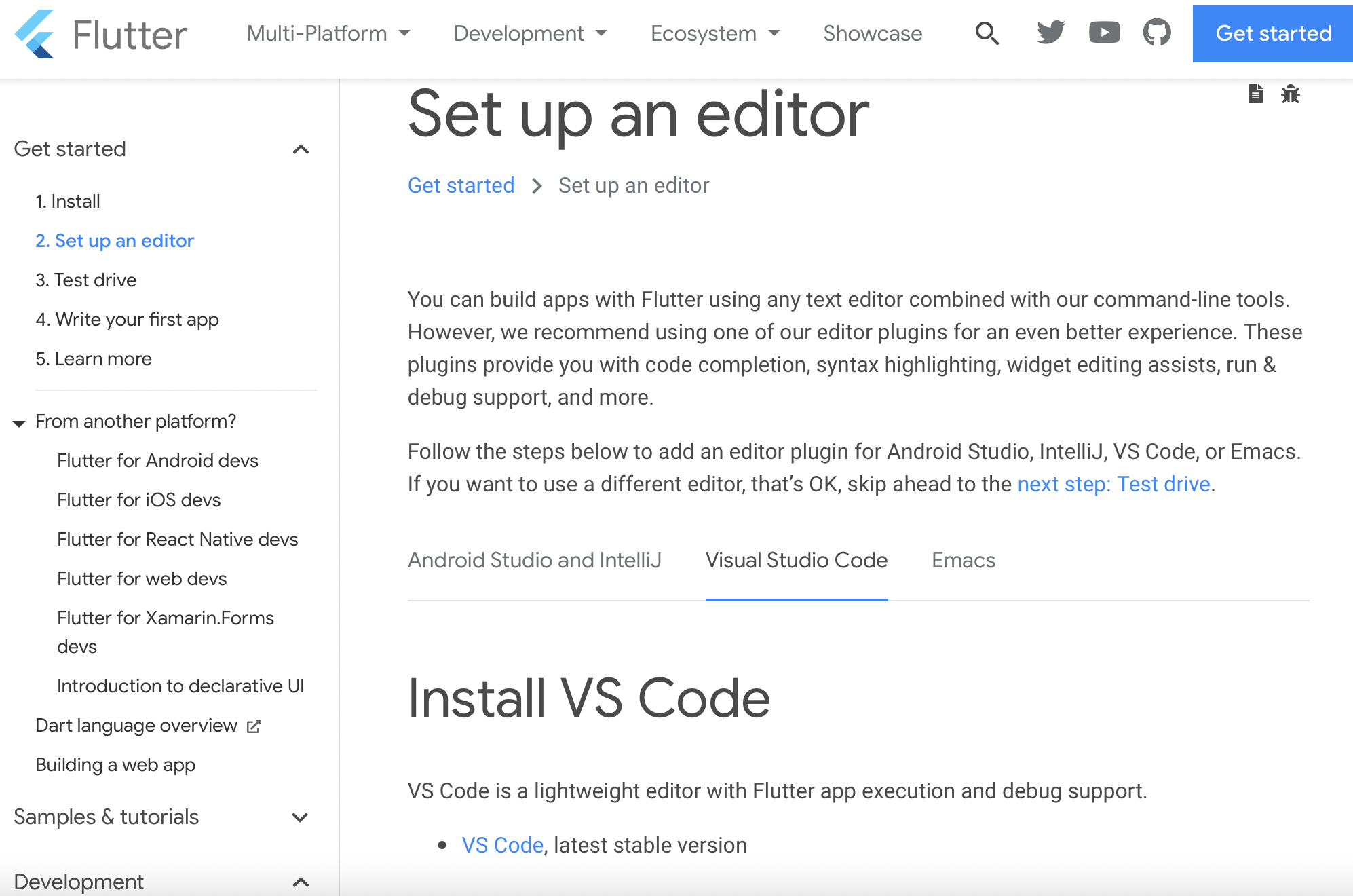 [Mac M1]Flutter 설치하기 VSCode set up an editor