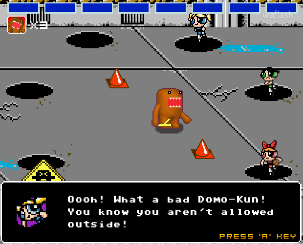 Domo-Kun's Angry Smashfest - 플래시게임 | 와플래시 게임 아카이브