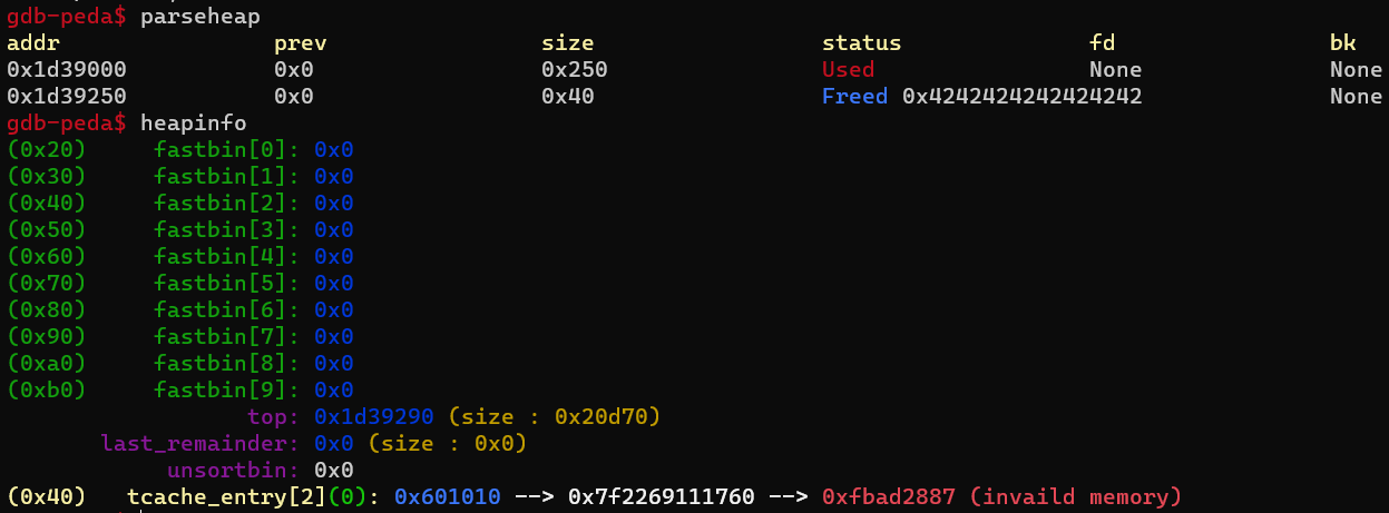 [Dreamhack] Tcache Poisoning - write up — Jun_ : Pwn