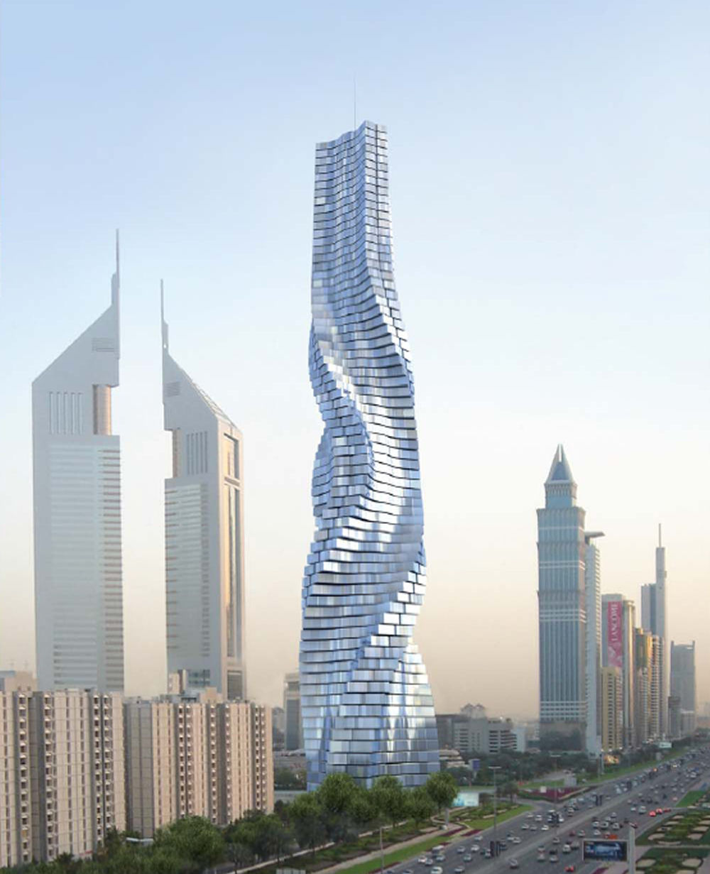 *돌아가는 회전타워[David Fisher] Rotating Tower