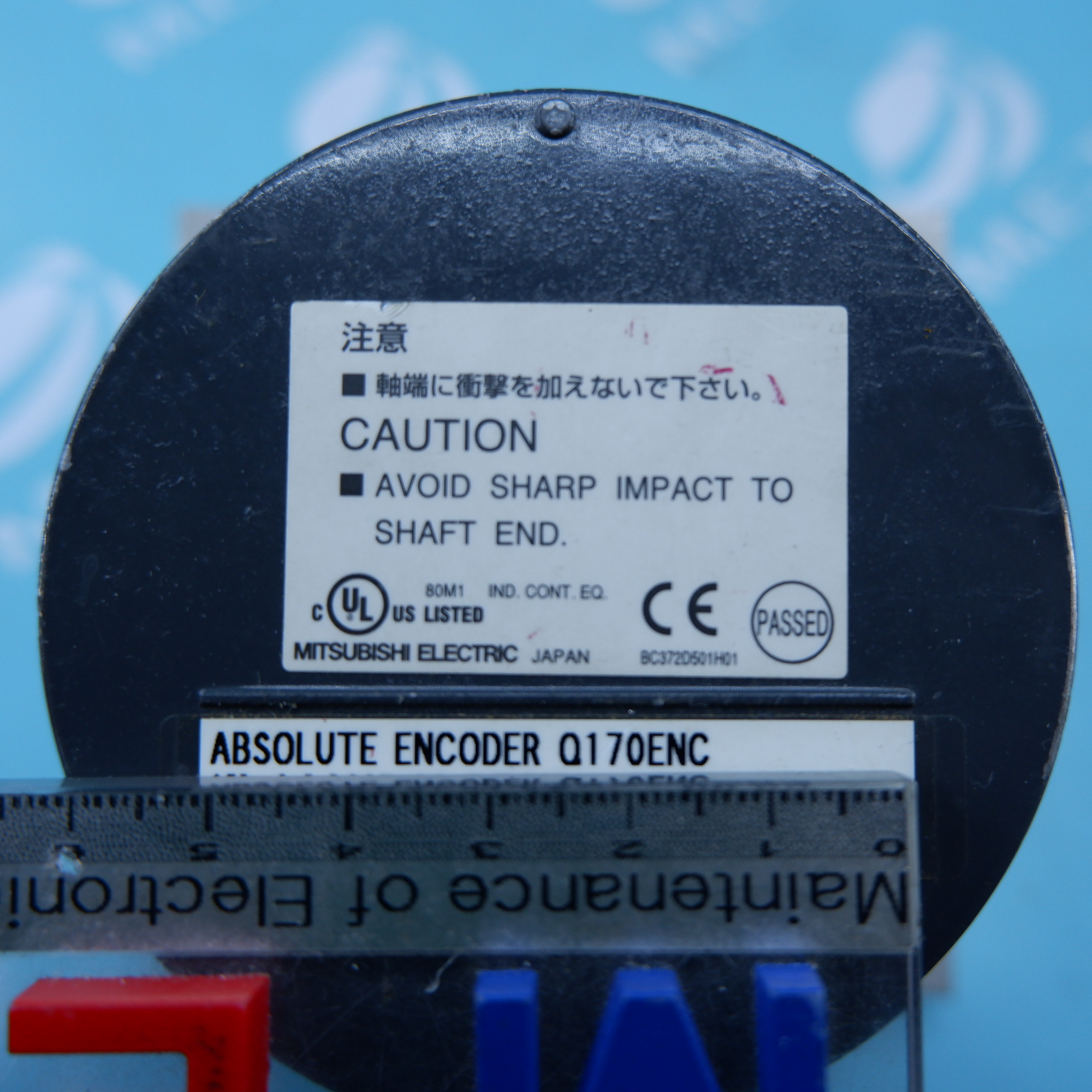 Q170ENC [MOTOR] MITSUBISHI ABSOLUTE ENCODER Q170ENC ㈜엠이티 산업 자동화 장비 수리 ...