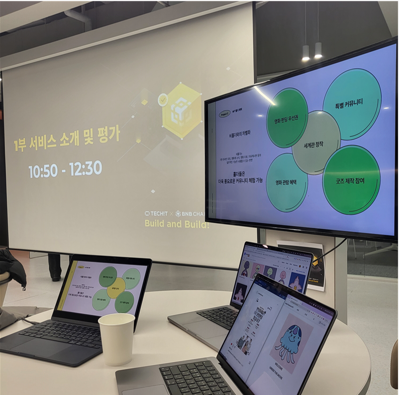 Bnb 체인 해커톤 데모데이 후기 Nft 프로젝트 멋사 해커톤 Nft서비스 만들기