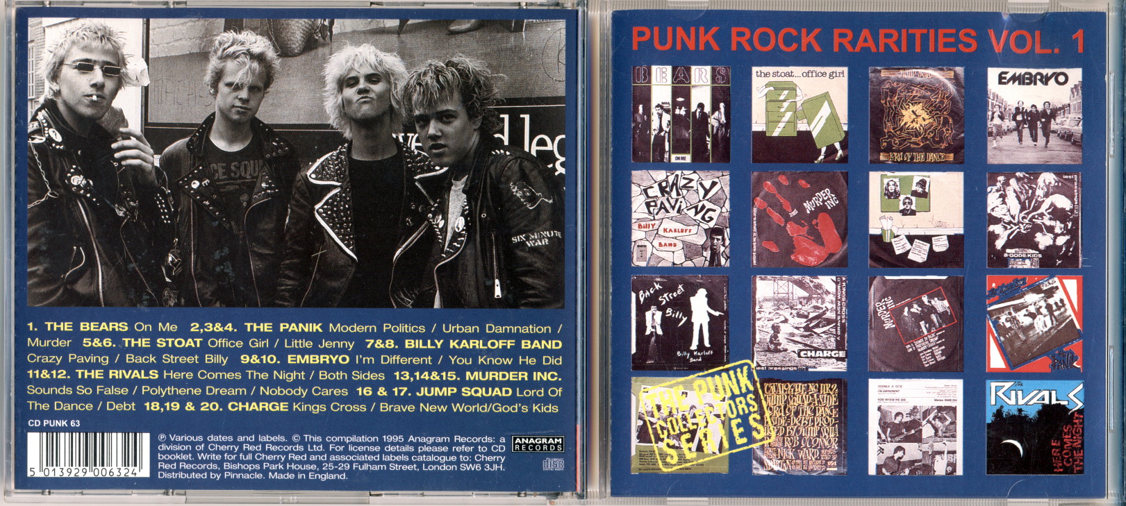 Punk Rock Rarities Volume 1