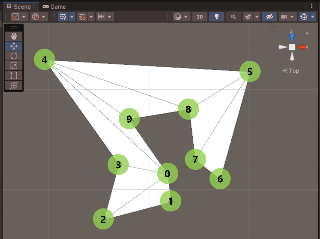 유니티 - triangles로 다각형의 원래 좌표 복구하기 (Recover the Original Coordinates of a ...